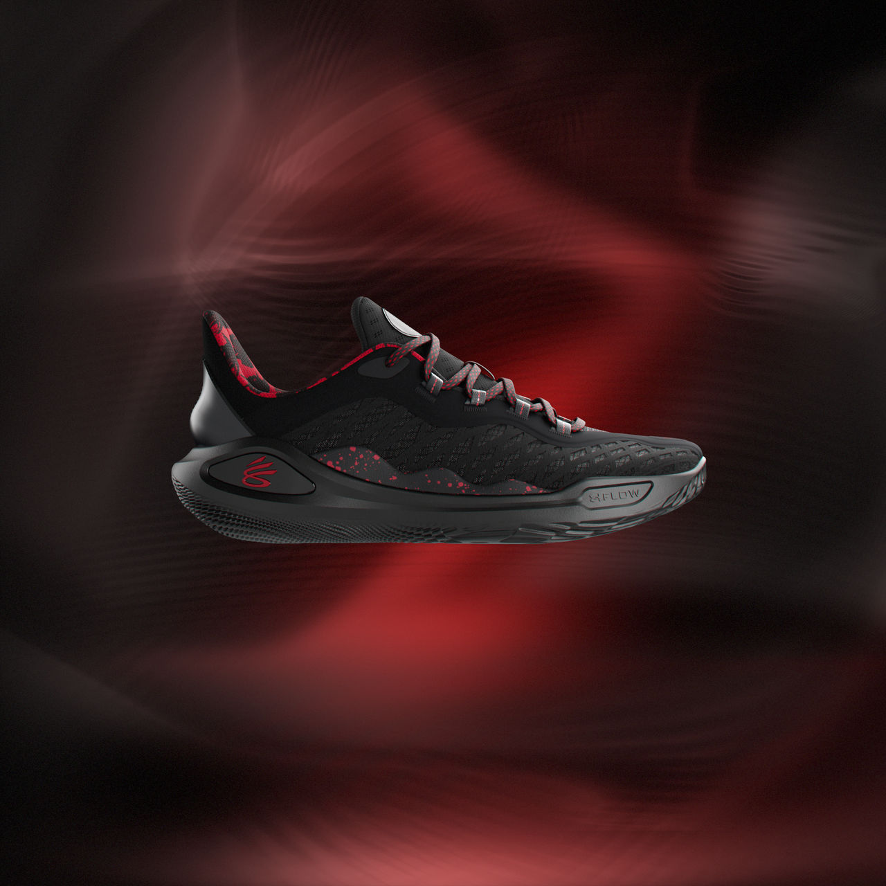 Red and black curry shoes store