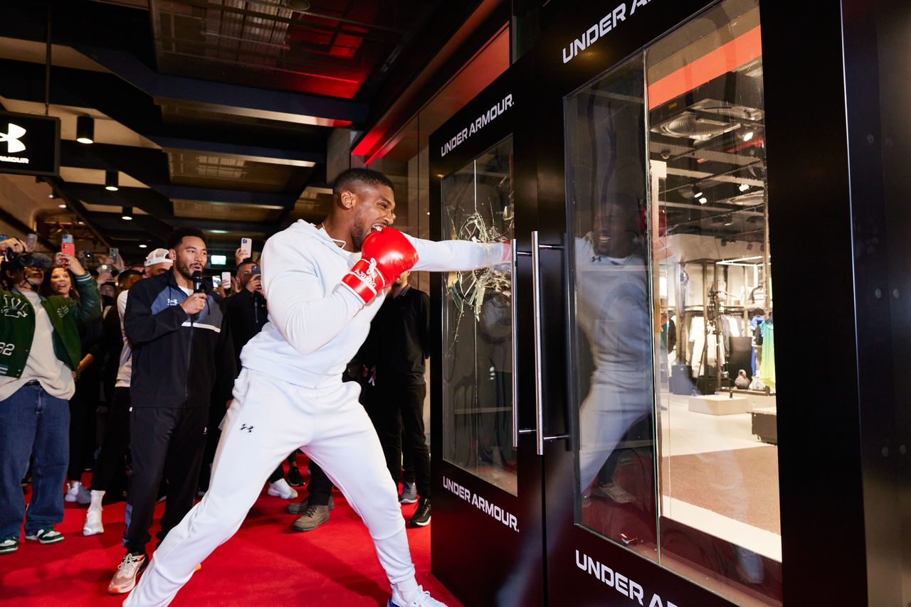 Anthony Joshua Gets Under Armour’s Search for London’s Future Athletes ...
