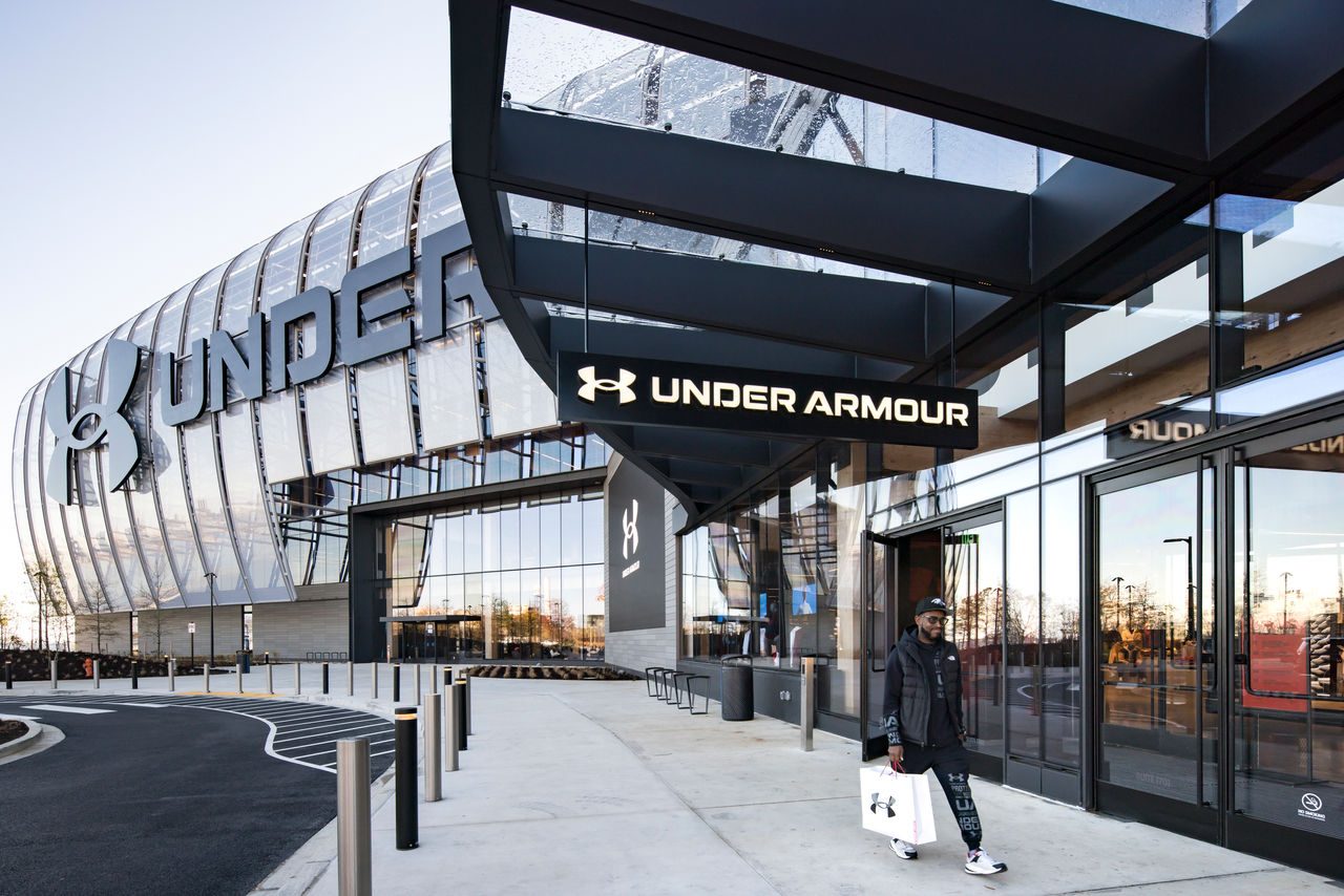 Under Armour Celebrates Grand Opening of New Flagship Store with Kelsey ...
