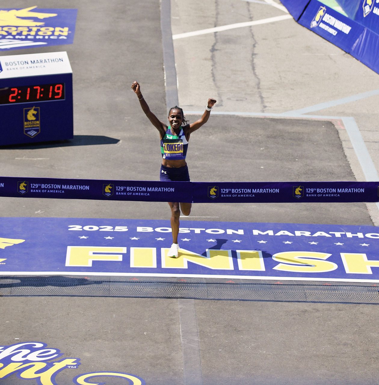 Sharon Lokedi est de retour sur le podium de Boston